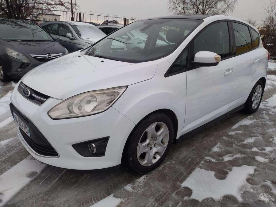 Balts Ford C-Max 2011 Panevēža, ar dzinēja tilpumu 1.56 L un nobraukumu 237 tūkst. km par 3900 €, foto 6 vietnē AUTOMOTO.COM.LV