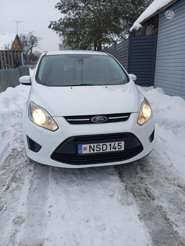 White Ford C-Max 2011 in Kaunas, with an engine capacity of 1.56 L and mileage of 329 thousand km for 2999 €, photo 1 on AUTOMOTO.COM.LV