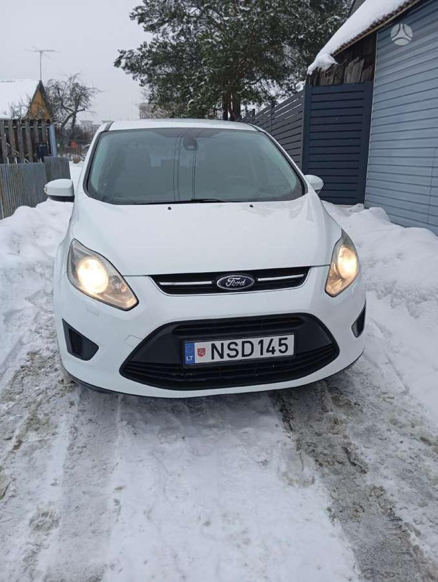 Balts Ford C-Max 2011 Kauņa, ar dzinēja tilpumu 1.56 L un nobraukumu 329 tūkst. km par 2999 €, foto 1 vietnē AUTOMOTO.COM.LV
