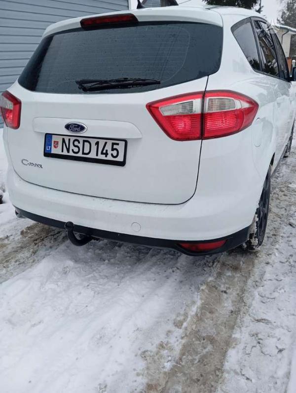 White Ford C-Max 2011 in Kaunas, with an engine capacity of 1.56 L and mileage of 329 thousand km for 2999 €, photo 5 on AUTOMOTO.COM.LV