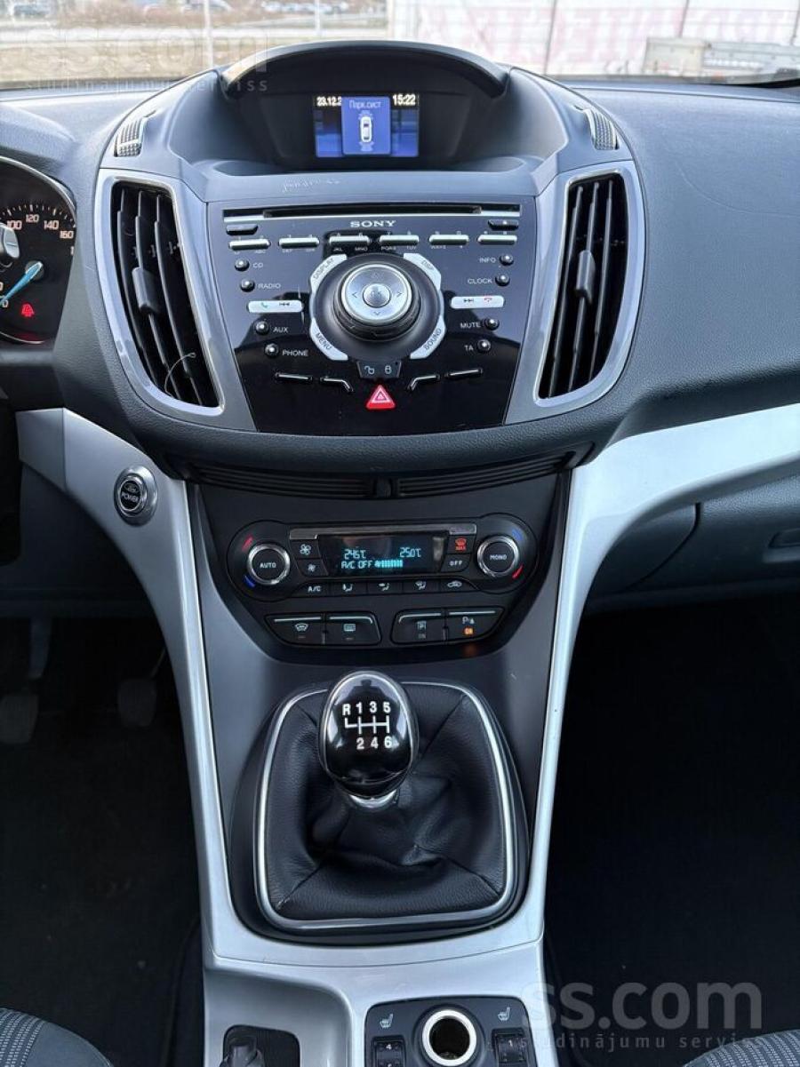 Balts Ford C-Max 2011 Daugavpils, ar dzinēja tilpumu 1.60 L un nobraukumu 327 tūkst. km par 3950 €, foto 12 vietnē AUTOMOTO.COM.LV