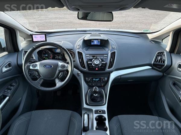 White Ford C-Max 2011 in Daugavpils, with an engine capacity of 1.60 L and mileage of 327 thousand km for 3950 €, photo 9 on AUTOMOTO.COM.LV