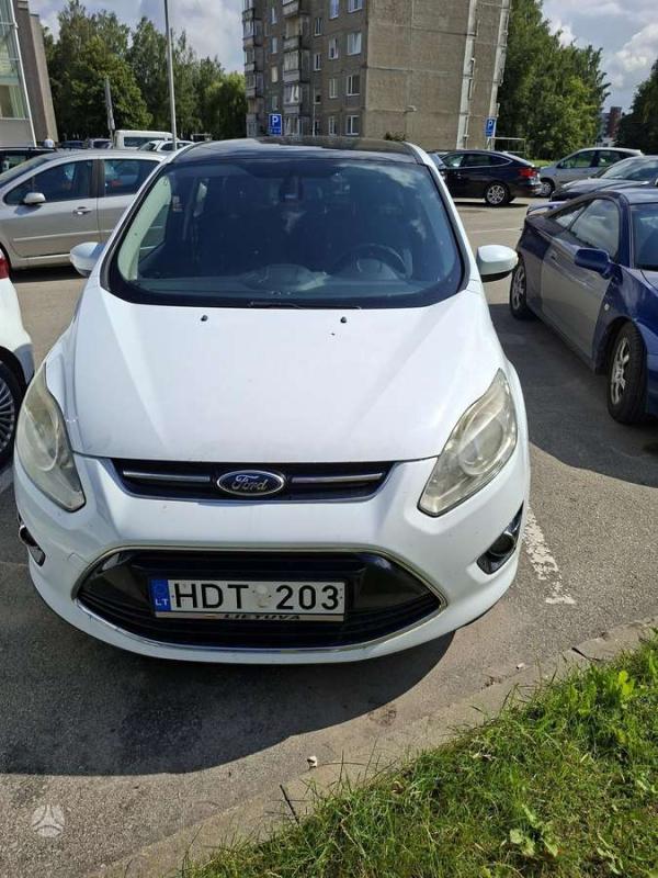 White Ford C-Max 2011 in Marijampole, with an engine capacity of 1.56 L and mileage of 225 thousand km for 1800 €, photo 1 on AUTOMOTO.COM.LV