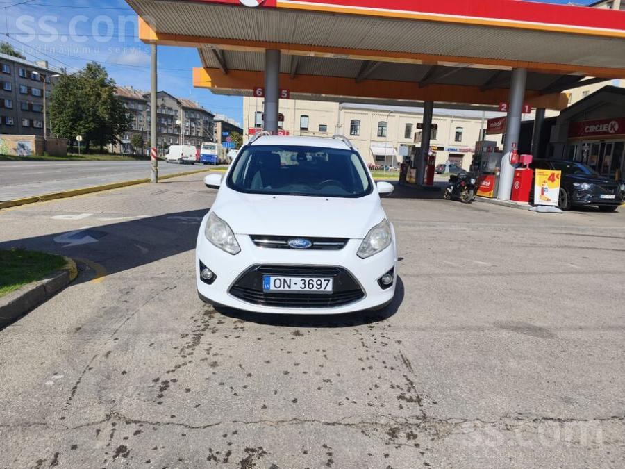 White Ford C-Max 2011 in Riga, with an engine capacity of 2.00 L and mileage of 0 thousand km for 2900 €, photo 6 on AUTOMOTO.COM.LV
