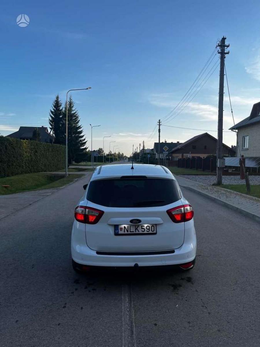 Balts Ford C-Max 2012 Tauragė, ar dzinēja tilpumu 2.00 L un nobraukumu 246 tūkst. km par 3850 €, foto 5 vietnē AUTOMOTO.COM.LV
