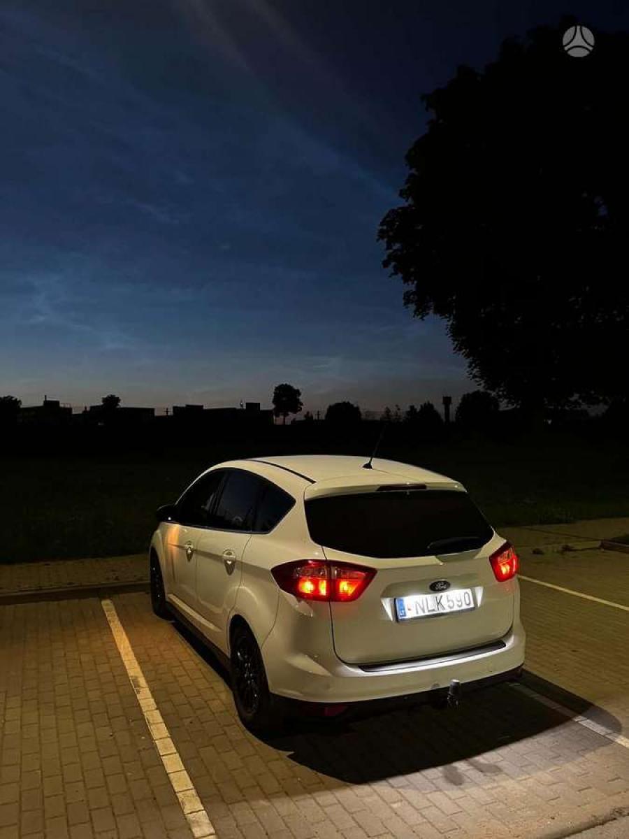 Balts Ford C-Max 2012 Tauragė, ar dzinēja tilpumu 2.00 L un nobraukumu 246 tūkst. km par 3850 €, foto 24 vietnē AUTOMOTO.COM.LV