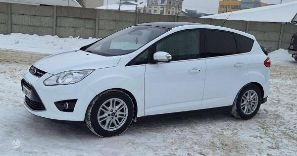 White Ford C-Max 2013 in Silute, with an engine capacity of 1.56 L and mileage of 290 thousand km for 4200 €, photo 1 on AUTOMOTO.COM.LV