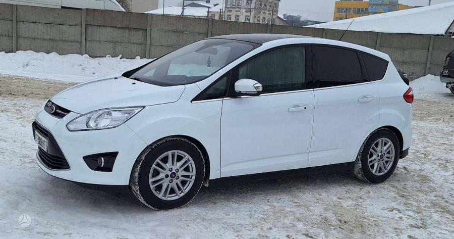 Balts Ford C-Max 2013 Šilutė, ar dzinēja tilpumu 1.56 L un nobraukumu 290 tūkst. km par 4200 €, foto 1 vietnē AUTOMOTO.COM.LV