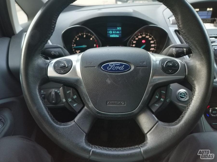 Balts Ford C-Max 2013 Alīta, ar dzinēja tilpumu 1.60 L un nobraukumu 318 tūkst. km par 2890 €, foto 6 vietnē AUTOMOTO.COM.LV