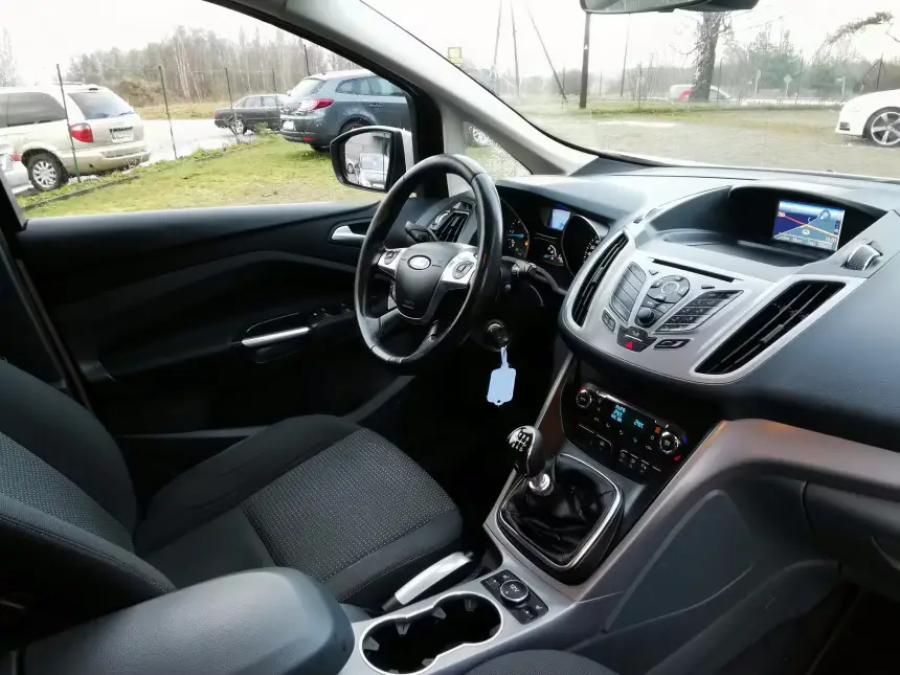 Balts Ford C-Max 2014 Kuldīga, ar dzinēja tilpumu 1.60 L un nobraukumu 255 tūkst. km par 5145 €, foto 9 vietnē AUTOMOTO.COM.LV