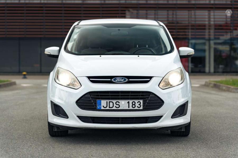 White Ford C-Max 2014 in Klaipeda, with an engine capacity of 2.00 L and mileage of 182 thousand km for 5700 €, photo 4 on AUTOMOTO.COM.LV