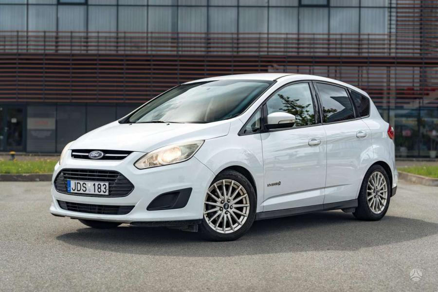 White Ford C-Max 2014 in Klaipeda, with an engine capacity of 2.00 L and mileage of 182 thousand km for 5700 €, photo 14 on AUTOMOTO.COM.LV
