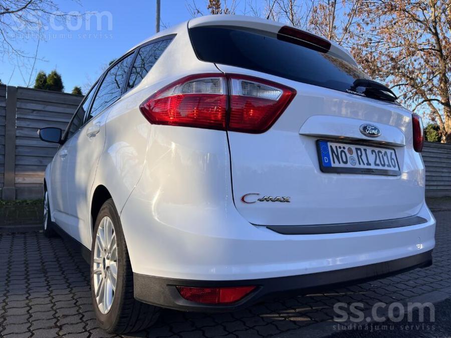 Balts Ford C-Max 2015 Jelgava, ar dzinēja tilpumu 1.60 L un nobraukumu 220 tūkst. km par 4500 €, foto 27 vietnē AUTOMOTO.COM.LV