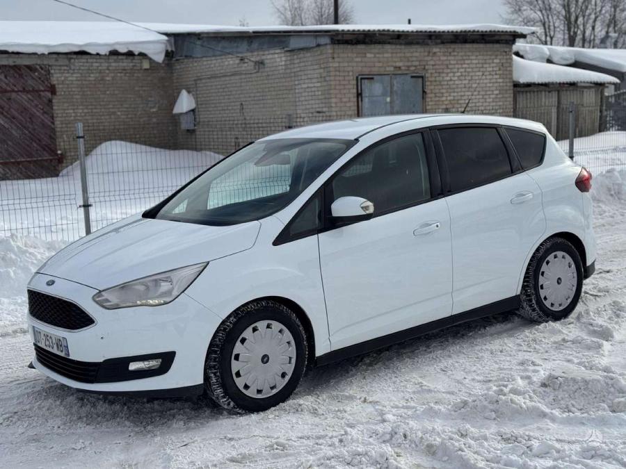 Balts Ford C-Max 2015 Tauragė, ar dzinēja tilpumu 1.50 L un nobraukumu 268 tūkst. km par 3200 €, foto 1 vietnē AUTOMOTO.COM.LV