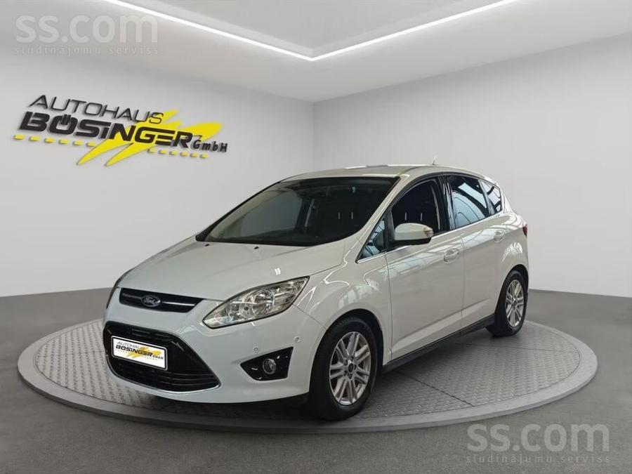 White Ford C-Max 2015 in Ogre, with an engine capacity of 1.20 L and mileage of 130 thousand km for 6350 €, photo 1 on AUTOMOTO.COM.LV