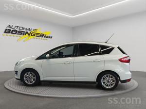 White Ford C-Max 2015 in Ogre, with an engine capacity of 1.20 L and mileage of 130 thousand km for 6350 €, photo 4 on AUTOMOTO.COM.LV