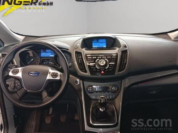 White Ford C-Max 2015 in Ogre, with an engine capacity of 1.20 L and mileage of 130 thousand km for 6350 €, photo 9 on AUTOMOTO.COM.LV