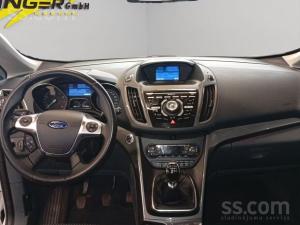 White Ford C-Max 2015 in Ogre, with an engine capacity of 1.20 L and mileage of 130 thousand km for 6350 €, photo 10 on AUTOMOTO.COM.LV