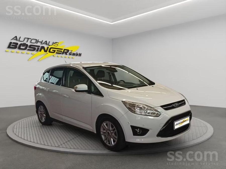 White Ford C-Max 2015 in Ogre, with an engine capacity of 1.20 L and mileage of 130 thousand km for 6350 €, photo 11 on AUTOMOTO.COM.LV