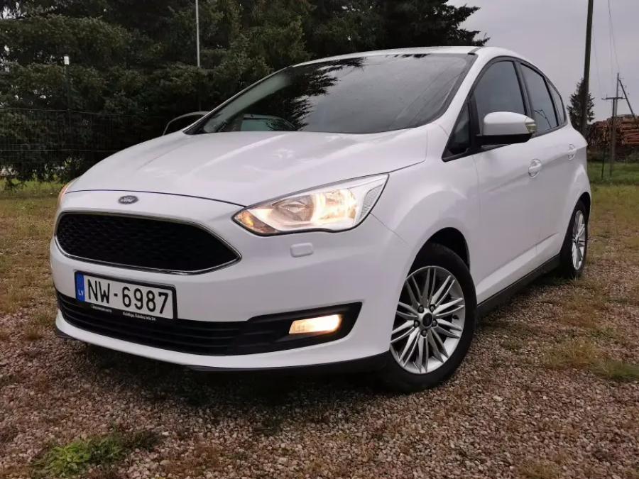 Balts Ford C-Max 2015 Kuldīga, ar dzinēja tilpumu 1.50 L un nobraukumu 189 tūkst. km par 7500 €, foto 1 vietnē AUTOMOTO.COM.LV
