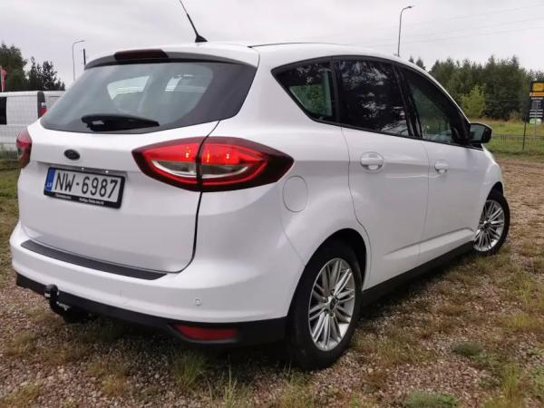 White Ford C-Max 2015 in Kuldiga, with an engine capacity of 1.50 L and mileage of 189 thousand km for 7500 €, photo 2 on AUTOMOTO.COM.LV