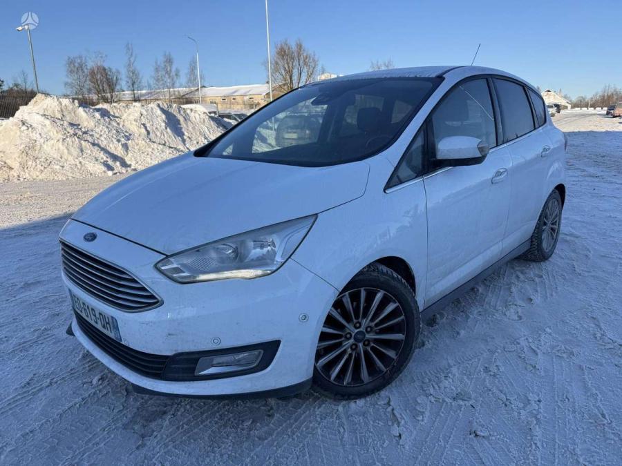 Balts Ford C-Max 2016 Tauragė, ar dzinēja tilpumu 1.50 L un nobraukumu 160 tūkst. km par 6500 €, foto 1 vietnē AUTOMOTO.COM.LV