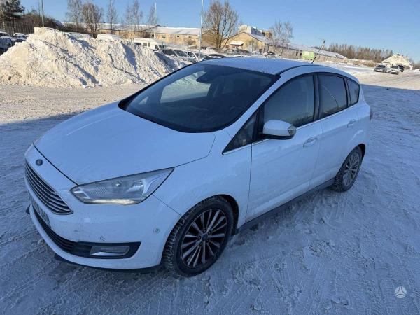 White Ford C-Max 2016 in Taurage, with an engine capacity of 1.50 L and mileage of 160 thousand km for 6500 €, photo 2 on AUTOMOTO.COM.LV