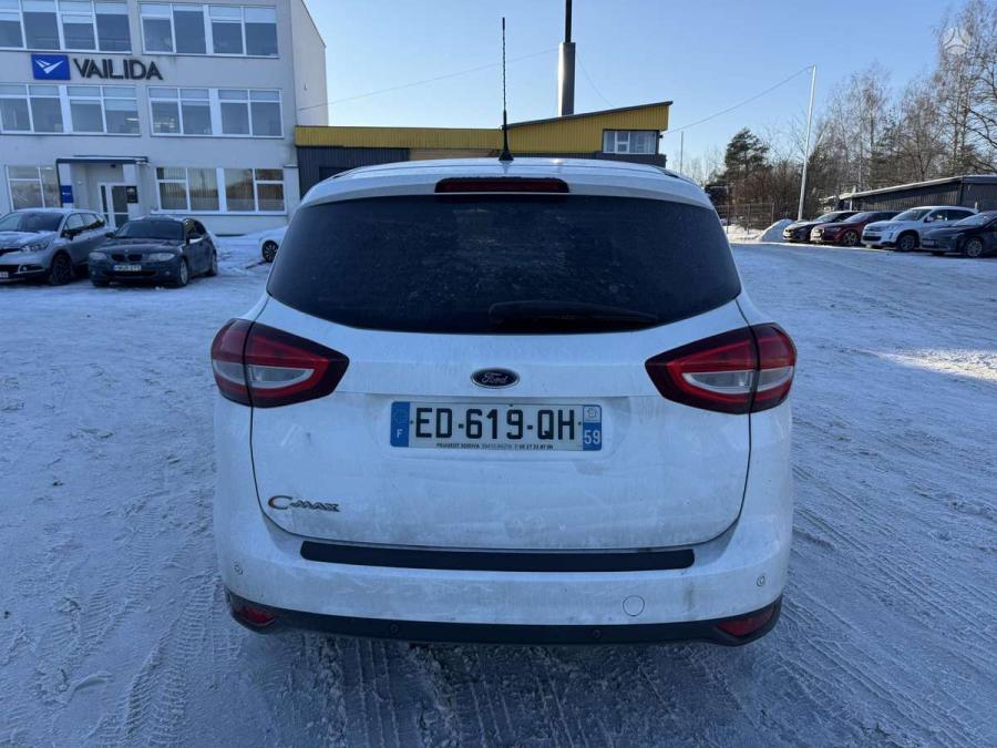 Balts Ford C-Max 2016 Tauragė, ar dzinēja tilpumu 1.50 L un nobraukumu 160 tūkst. km par 6500 €, foto 6 vietnē AUTOMOTO.COM.LV