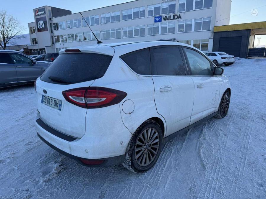Balts Ford C-Max 2016 Tauragė, ar dzinēja tilpumu 1.50 L un nobraukumu 160 tūkst. km par 6500 €, foto 7 vietnē AUTOMOTO.COM.LV