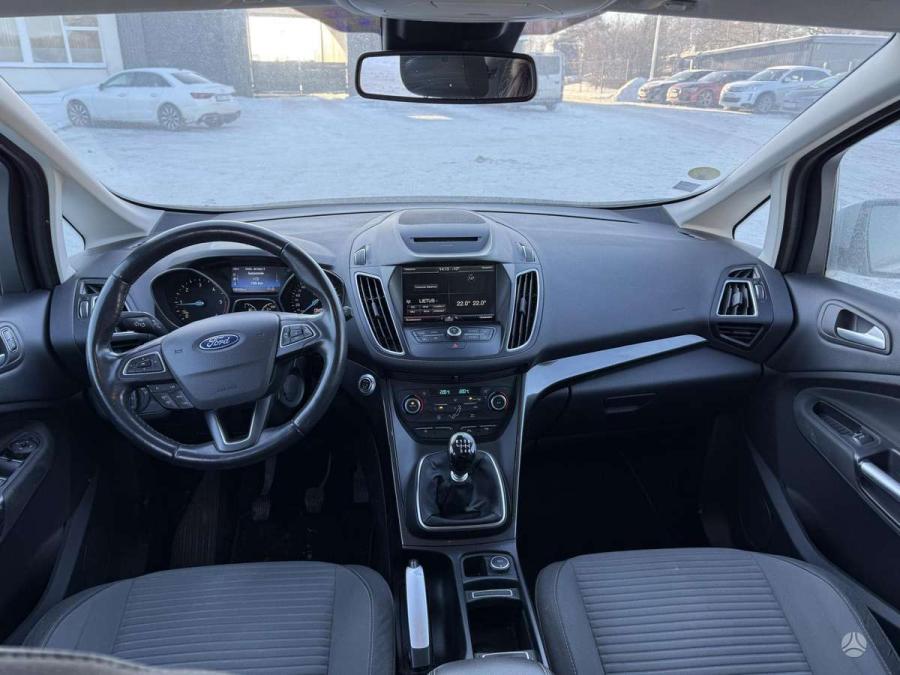 Balts Ford C-Max 2016 Tauragė, ar dzinēja tilpumu 1.50 L un nobraukumu 160 tūkst. km par 6500 €, foto 14 vietnē AUTOMOTO.COM.LV
