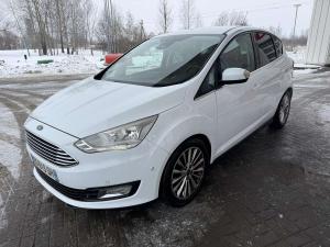 Balts Ford C-Max 2016 Tauragė, ar dzinēja tilpumu 1.50 L un nobraukumu 160 tūkst. km par 6500 €, foto  vietnē AUTOMOTO.COM.LV