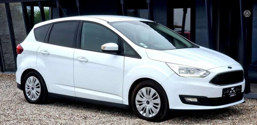 Balts Ford C-Max 2016 Kretinga, ar dzinēja tilpumu 1.00 L un nobraukumu 143 tūkst. km par 4999 €, foto 6 vietnē AUTOMOTO.COM.LV