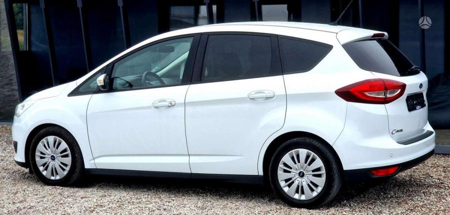 Balts Ford C-Max 2016 Kretinga, ar dzinēja tilpumu 1.00 L un nobraukumu 143 tūkst. km par 4999 €, foto 14 vietnē AUTOMOTO.COM.LV