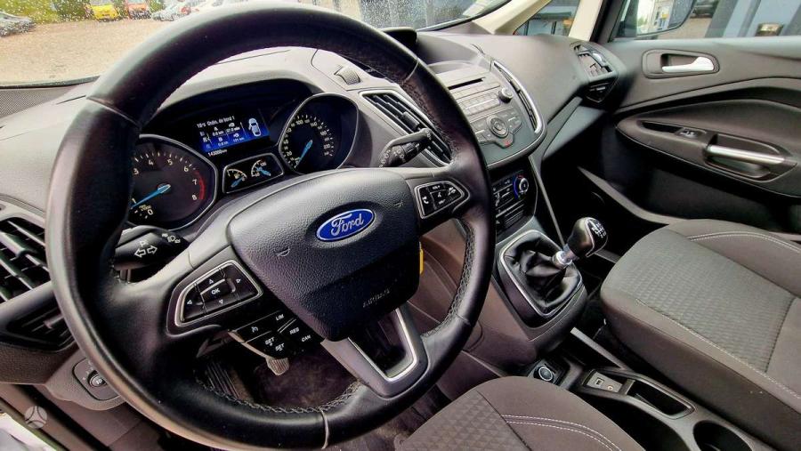 Balts Ford C-Max 2016 Kretinga, ar dzinēja tilpumu 1.00 L un nobraukumu 143 tūkst. km par 4999 €, foto 19 vietnē AUTOMOTO.COM.LV