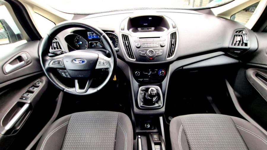 Balts Ford C-Max 2016 Kretinga, ar dzinēja tilpumu 1.00 L un nobraukumu 143 tūkst. km par 4999 €, foto 20 vietnē AUTOMOTO.COM.LV