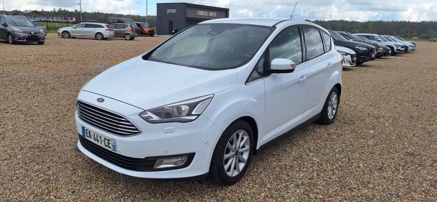 Balts Ford C-Max 2016 Tauragė, ar dzinēja tilpumu 1.50 L un nobraukumu 164 tūkst. km par 5000 €, foto 3 vietnē AUTOMOTO.COM.LV