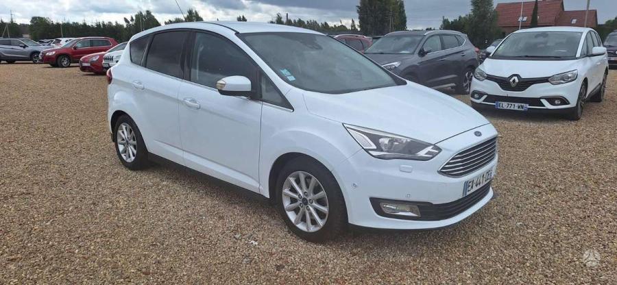 Balts Ford C-Max 2016 Tauragė, ar dzinēja tilpumu 1.50 L un nobraukumu 164 tūkst. km par 5000 €, foto 4 vietnē AUTOMOTO.COM.LV