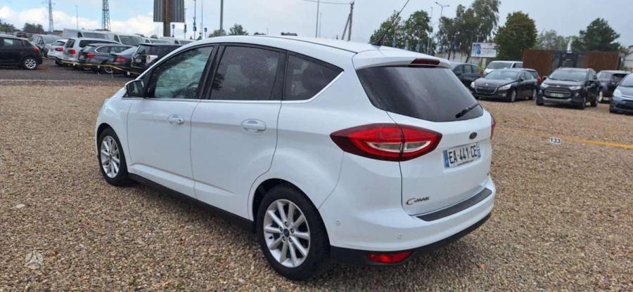 Balts Ford C-Max 2016 Tauragė, ar dzinēja tilpumu 1.50 L un nobraukumu 164 tūkst. km par 5000 €, foto 7 vietnē AUTOMOTO.COM.LV