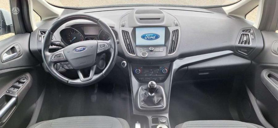 Balts Ford C-Max 2016 Tauragė, ar dzinēja tilpumu 1.50 L un nobraukumu 164 tūkst. km par 5000 €, foto 10 vietnē AUTOMOTO.COM.LV