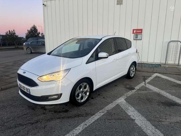White Ford C-Max 2017 in Klaipeda, with an engine capacity of 1.00 L and mileage of 92 thousand km for 6250 €, photo 1 on AUTOMOTO.COM.LV