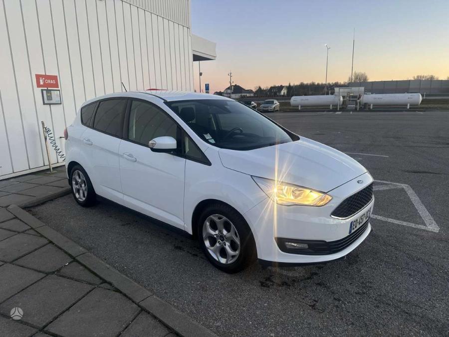 Balts Ford C-Max 2017 Klaipėda, ar dzinēja tilpumu 1.00 L un nobraukumu 92 tūkst. km par 6250 €, foto 2 vietnē AUTOMOTO.COM.LV
