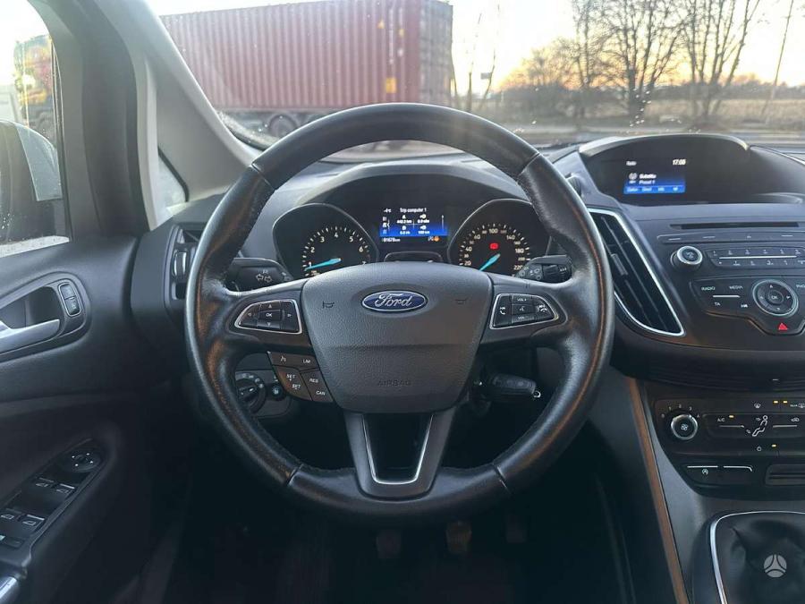 Balts Ford C-Max 2017 Klaipėda, ar dzinēja tilpumu 1.00 L un nobraukumu 92 tūkst. km par 6250 €, foto 14 vietnē AUTOMOTO.COM.LV