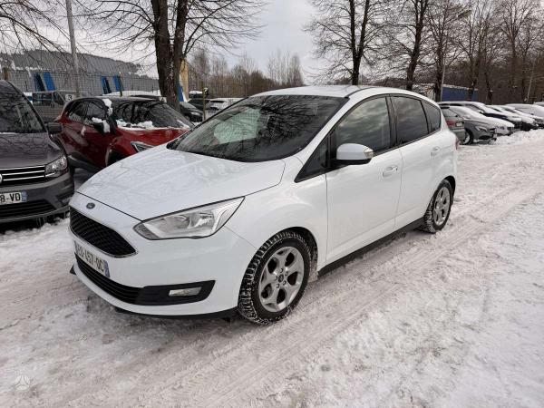 White Ford C-Max 2017 in Taurage, with an engine capacity of 1.00 L and mileage of 92 thousand km for 5650 €, photo 1 on AUTOMOTO.COM.LV
