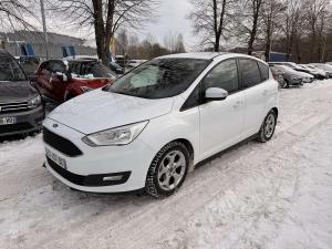 White Ford C-Max 2017 in Taurage, with an engine capacity of 1.00 L and mileage of 92 thousand km for 5650 €, photo  on AUTOMOTO.COM.LV