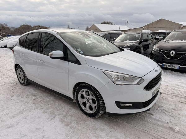 White Ford C-Max 2017 in Taurage, with an engine capacity of 1.00 L and mileage of 92 thousand km for 5650 €, photo 2 on AUTOMOTO.COM.LV
