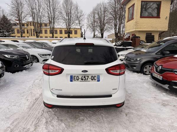 White Ford C-Max 2017 in Taurage, with an engine capacity of 1.00 L and mileage of 92 thousand km for 5650 €, photo 6 on AUTOMOTO.COM.LV