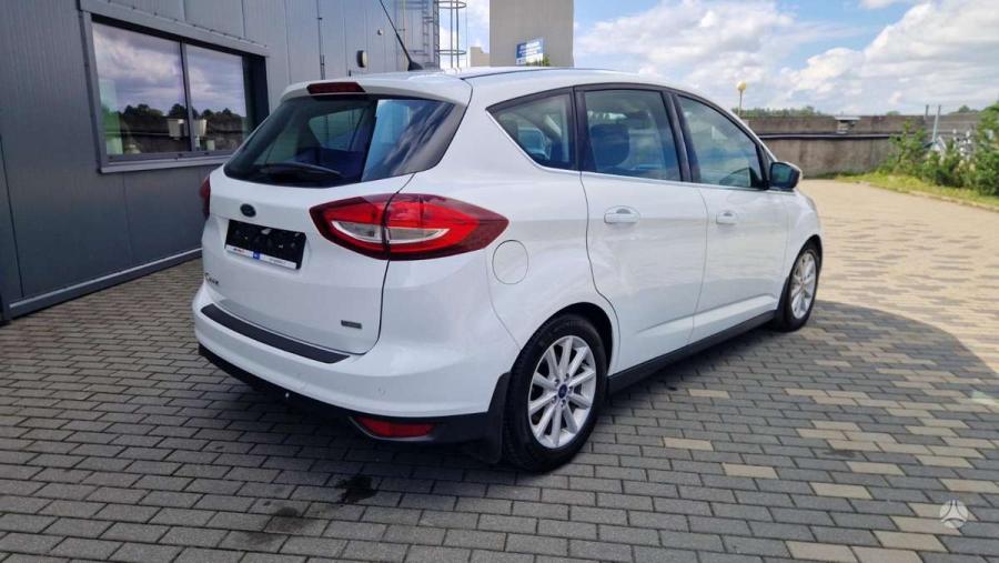 Balts Ford C-Max 2017 Šauļi, ar dzinēja tilpumu 1.50 L un nobraukumu 109 tūkst. km par 8400 €, foto 5 vietnē AUTOMOTO.COM.LV