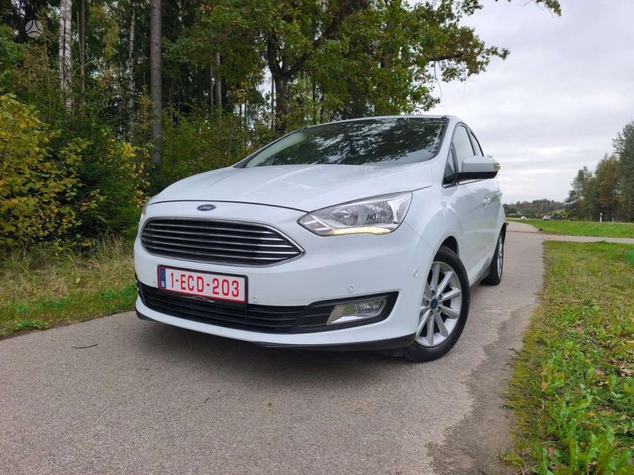 Balts Ford C-Max 2017 Kauņa, ar dzinēja tilpumu 1.00 L un nobraukumu 171 tūkst. km par 5950 €, foto 1 vietnē AUTOMOTO.COM.LV