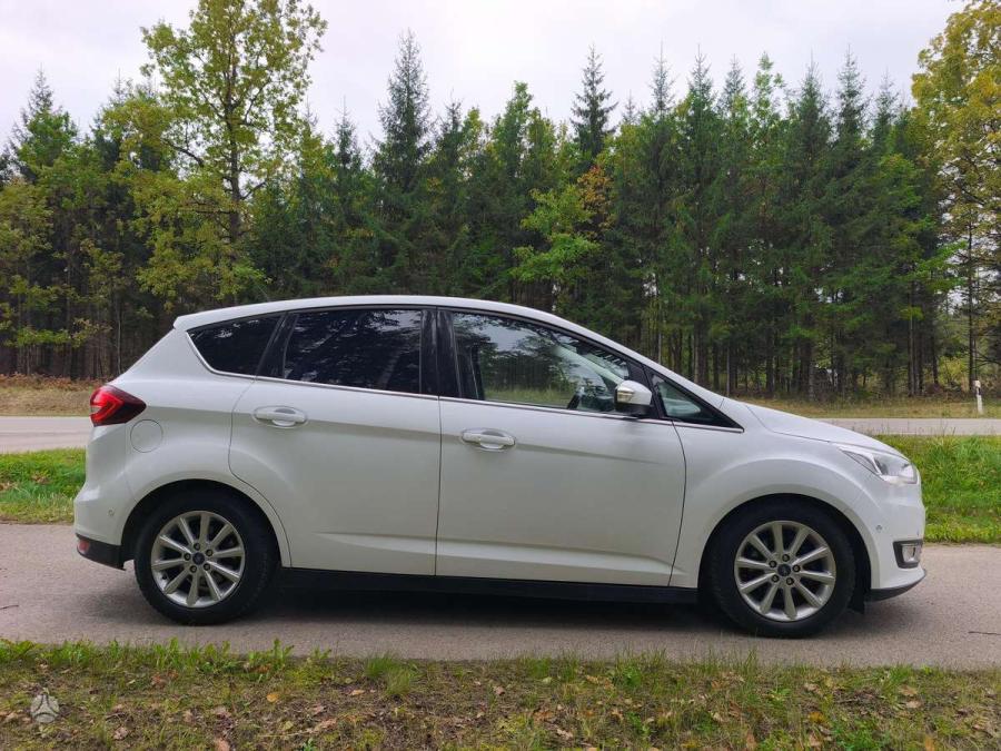 Balts Ford C-Max 2017 Kauņa, ar dzinēja tilpumu 1.00 L un nobraukumu 171 tūkst. km par 5950 €, foto 7 vietnē AUTOMOTO.COM.LV