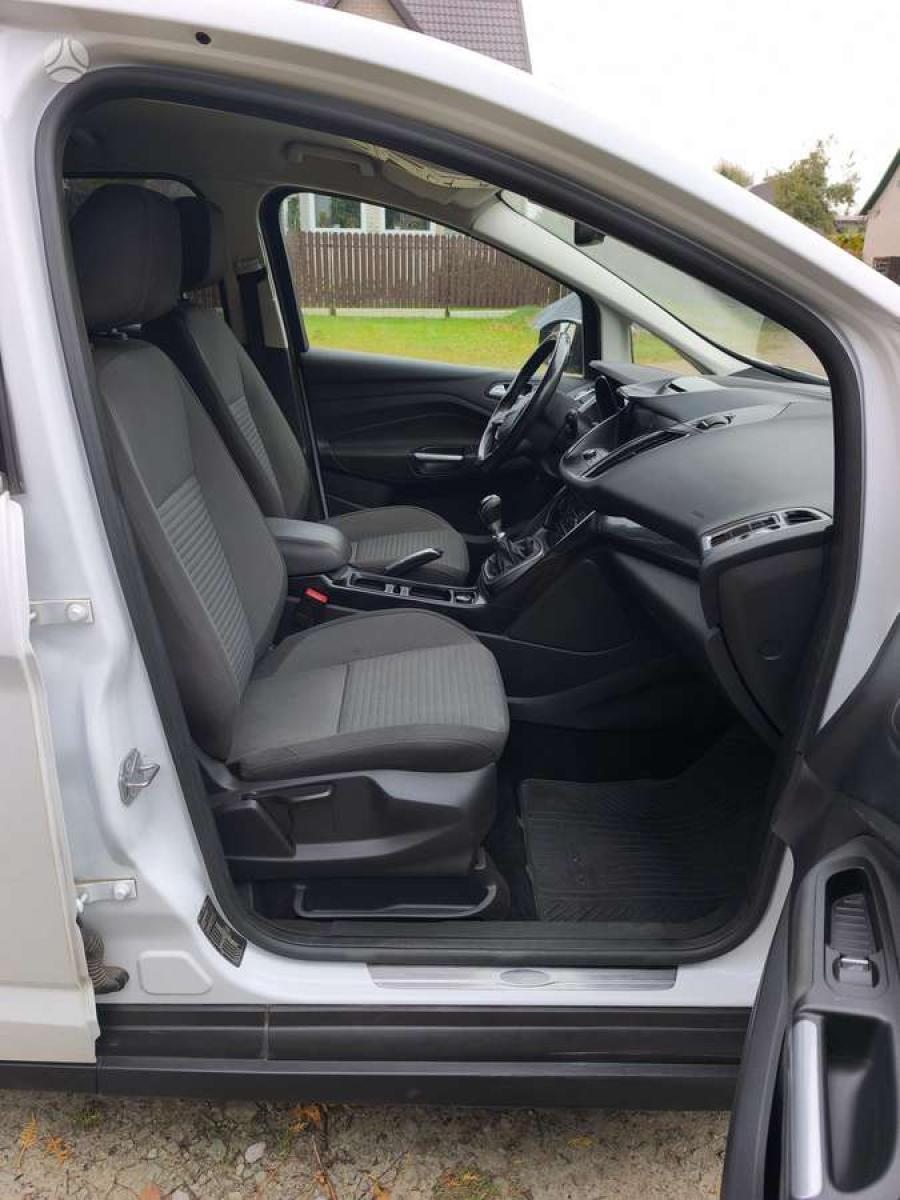 Balts Ford C-Max 2017 Kauņa, ar dzinēja tilpumu 1.00 L un nobraukumu 171 tūkst. km par 5950 €, foto 17 vietnē AUTOMOTO.COM.LV